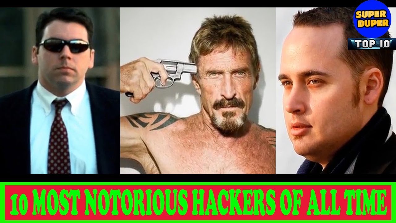 10 Most Notorious Hackers of All Time..Mysterious..Do Watch!! - YouTube