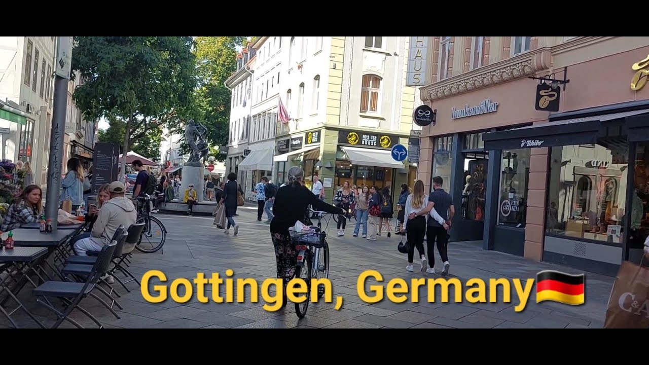 Gottingen, Germany | City Walking Tour- 4K HDR- with Ayesha Rehman ...