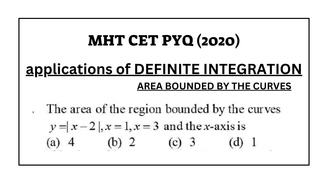 Applications of definite integration | Area bounded by the curves ...
