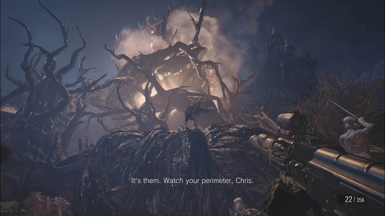 Resident Evil 8 Village Destroy the giant mold construct - Chris ...