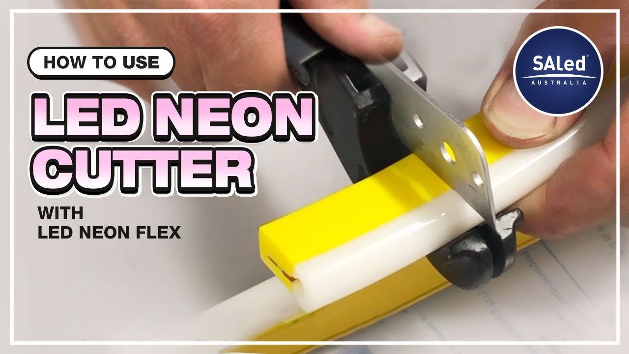 How to use Neon cutter - YouTube