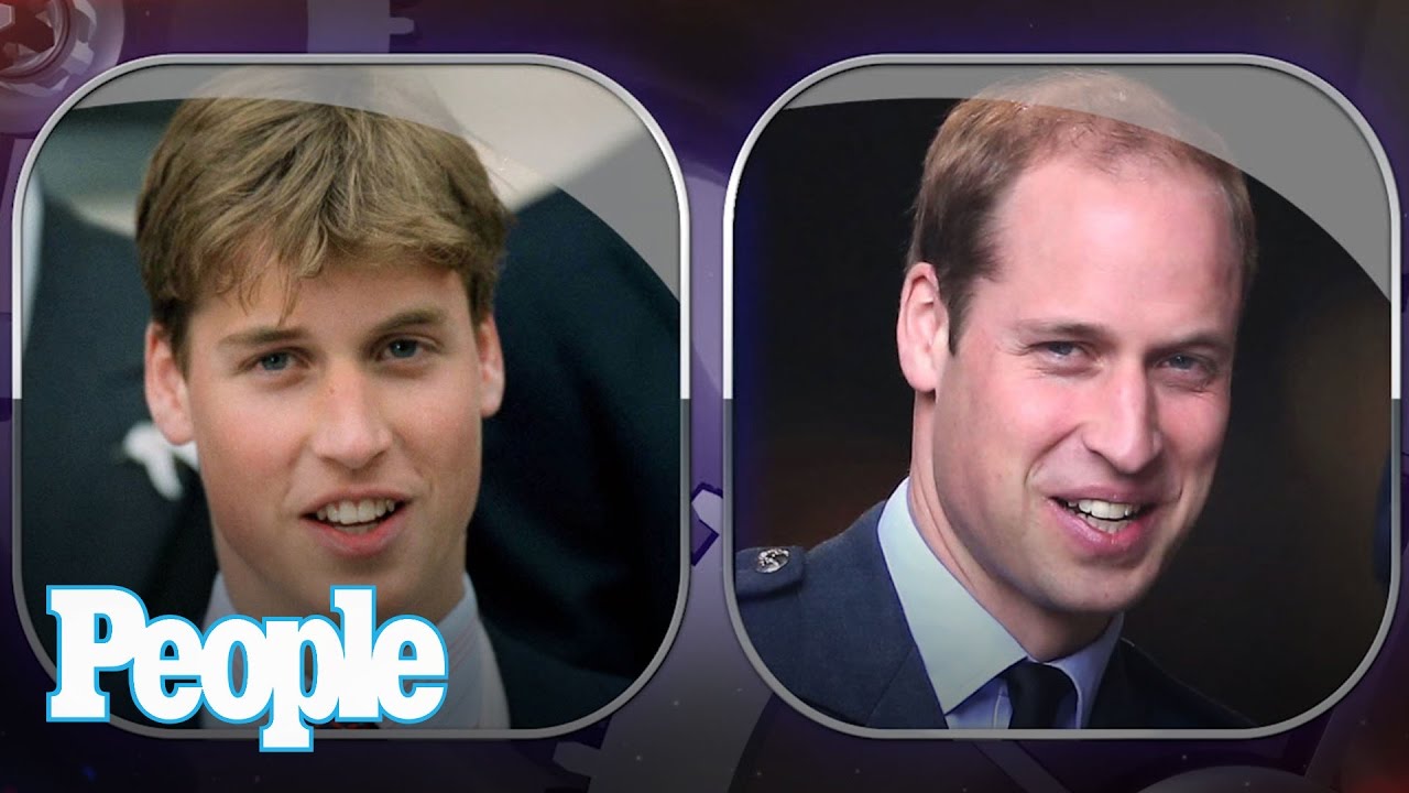 Prince William's Evolution of Looks | People - YouTube
