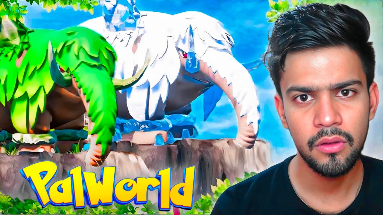 FINALLY CAPTURED THE MOST RARE ICE MAMOREST😱Palworld | Techno Gamerz #8 ...