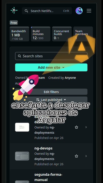 🔥 Angular 19 + Netlify: Sin Errores #desarrolloweb #angular #netlify #devops #github - YouTube