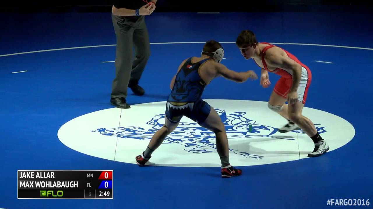 160 f, Jake Allar, MN vs Max Wohlabaugh, FL - YouTube