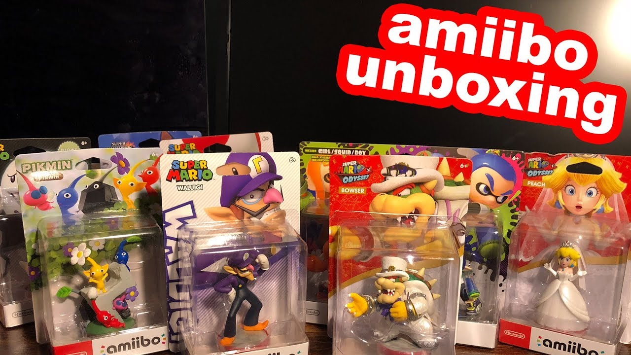 Amiibo Hunting + Super Mario Cereal || Unboxing - YouTube