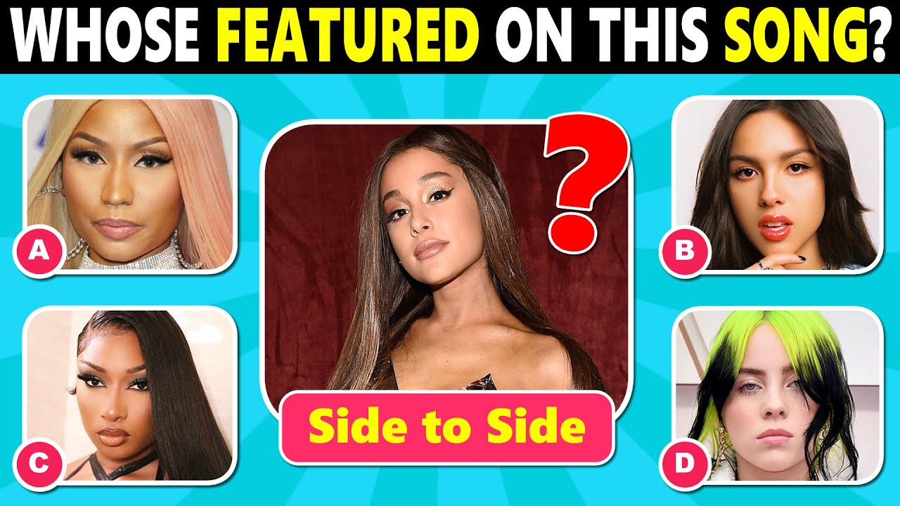 Guess The Featured Singer in Popular Songs from 2010-2020 - YouTube