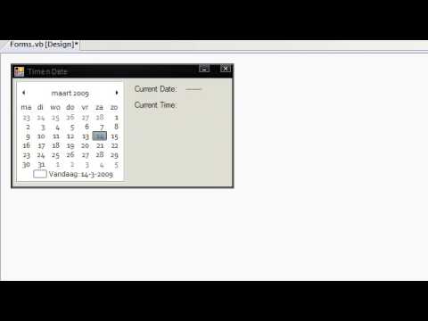Time, Calendar and Date [vb 2008/.NET] - YouTube