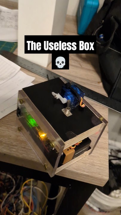 i made a useless box. #shorts #arduino #electronic #robotic #funny - YouTube