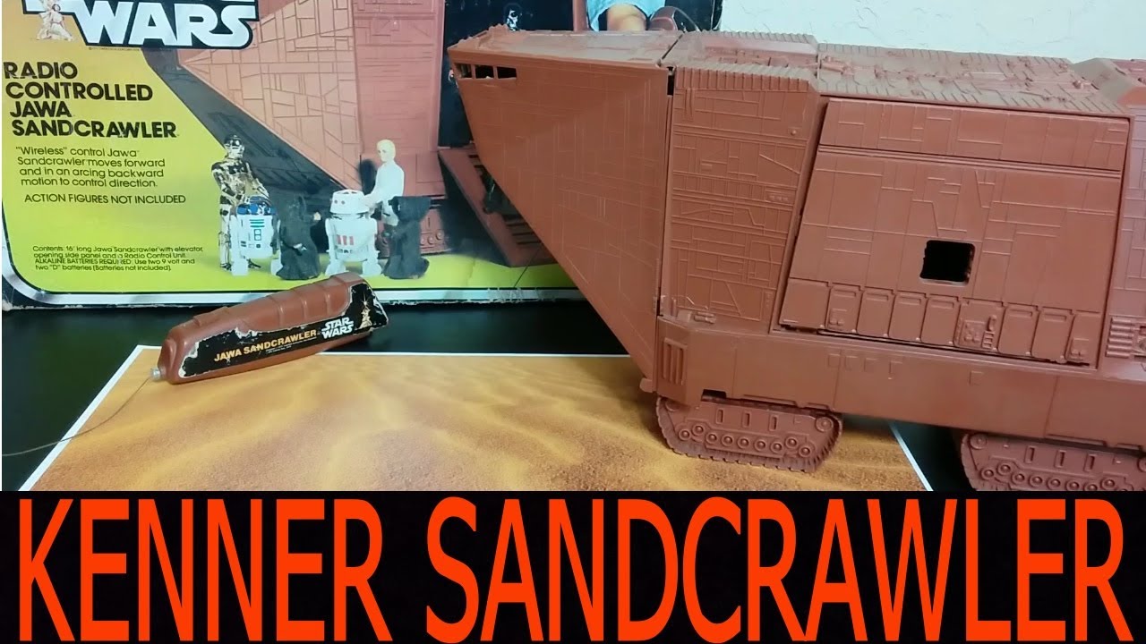 RETRO-WED: VINTAGE KENNER SANDCRAWLER STAR WARS REVIEW AND COMPARISONS ...