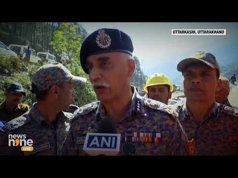 Exclusive: NDRF DG shares breaking news on Uttarkashi Tunnel Collapse | News9 - YouTube