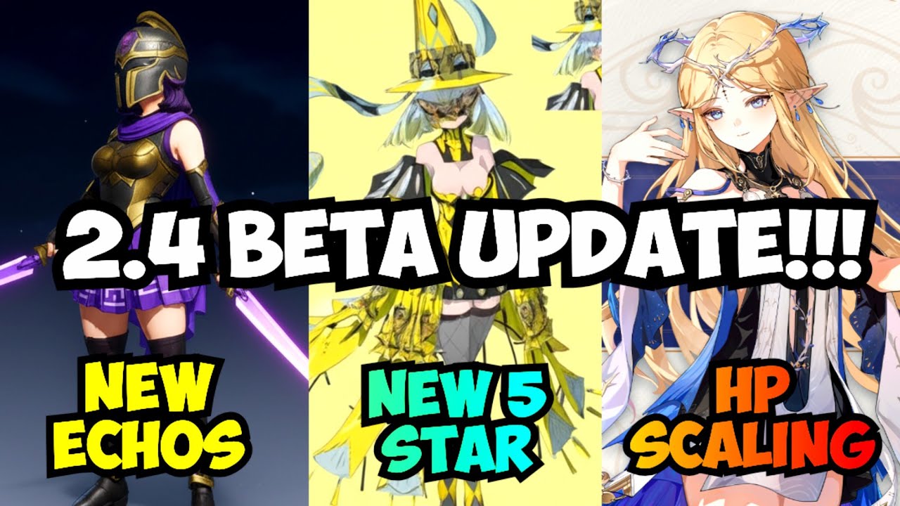 HUGE UPDATE!!! NEW CHARACTERS, NEW ECHOS, CARTETHIYA IS HP SCALING ...