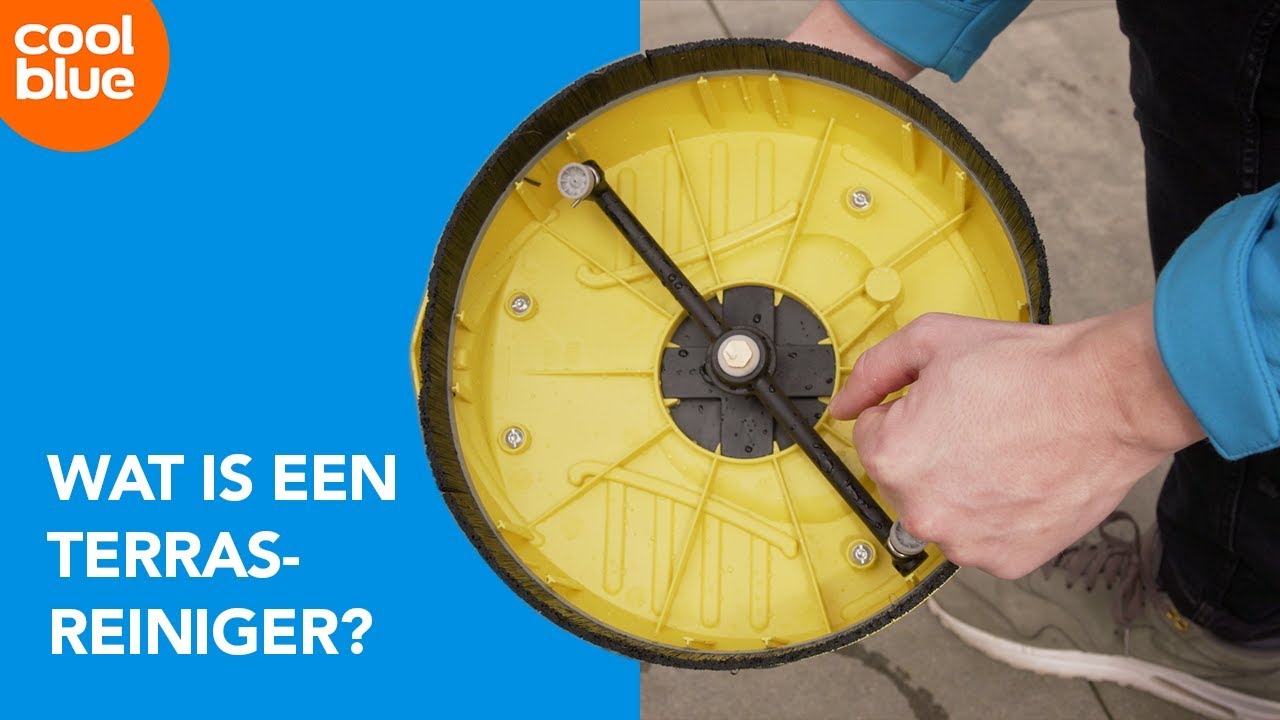 Wat is een terrasreiniger? - YouTube