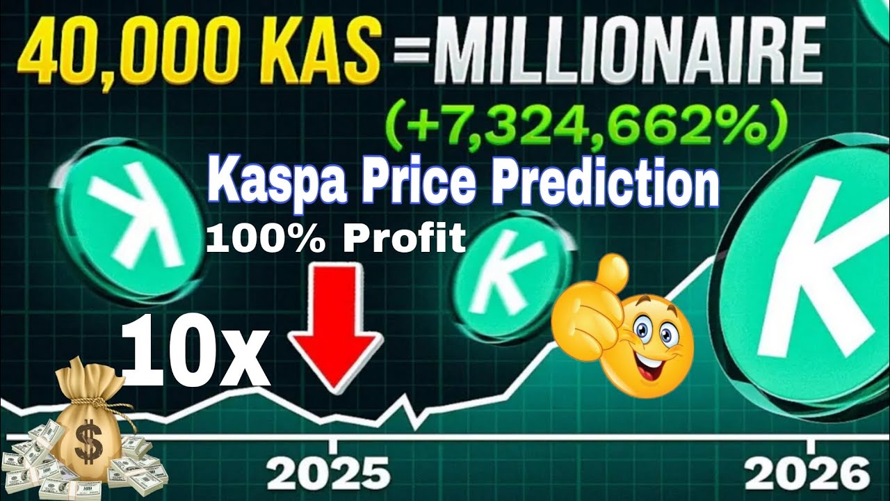 Kaspa Crypto Price Prediction 2025 | Kaspa Coin Future | KASPA/USDT ...