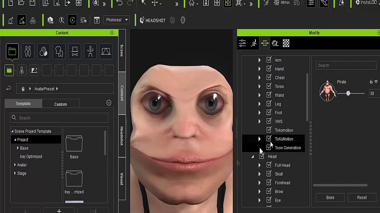 TOON CHARACTERS USING CHARACTER CREATOR AND RECOMMENDED 2 PACKS - YouTube