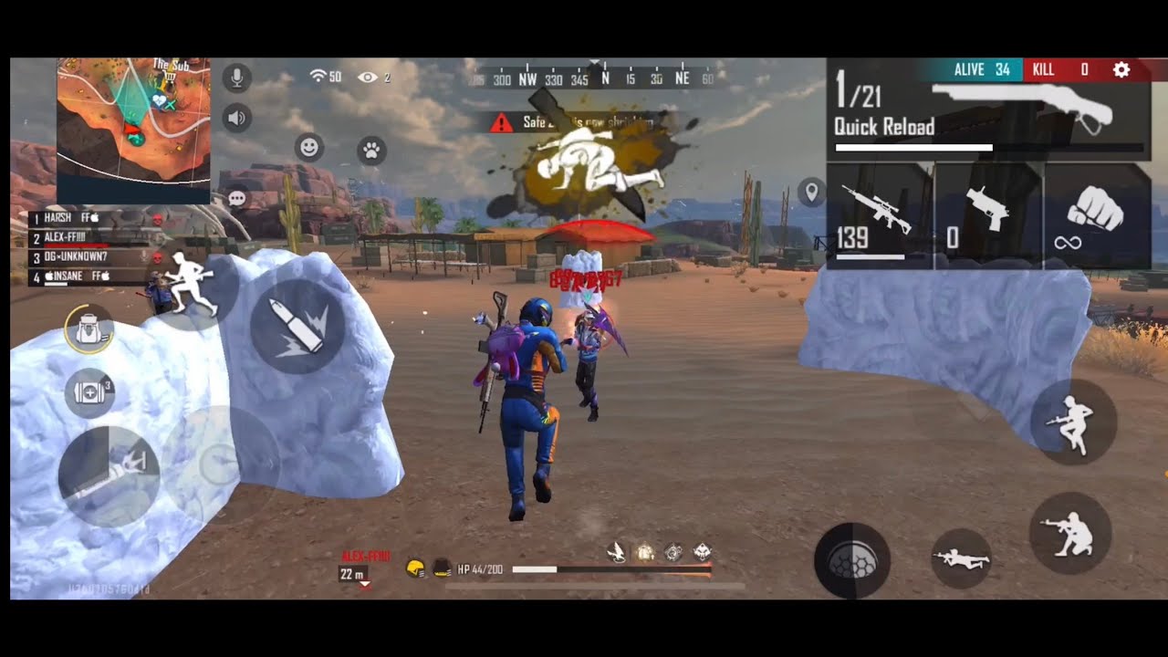 INSANE HIGHLIGHTS BY INSANE FF 💫 ️‍🔥 ️ - YouTube