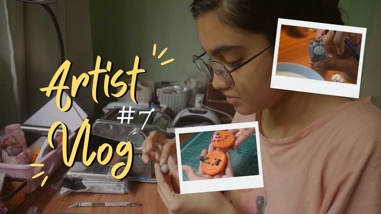 Artist Diary #7 🎃 - UV Resin Tips / Making A Lot Of Orders - YouTube