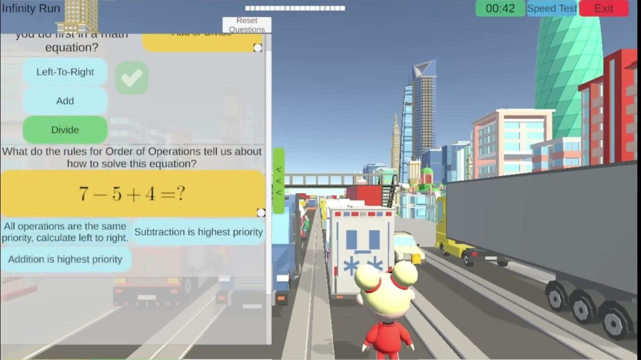 Math Mini-Game - Order of Operations - YouTube