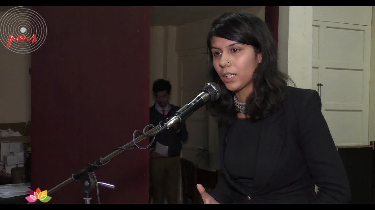 Mohini Pandey Inspirational speech competition 2018 - YouTube