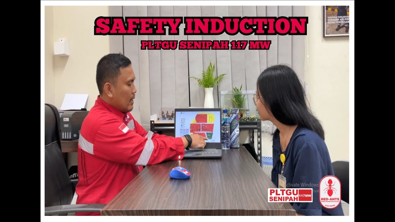 SAFETY INDUCTION PLTGU SENIPAH 117 MW - YouTube