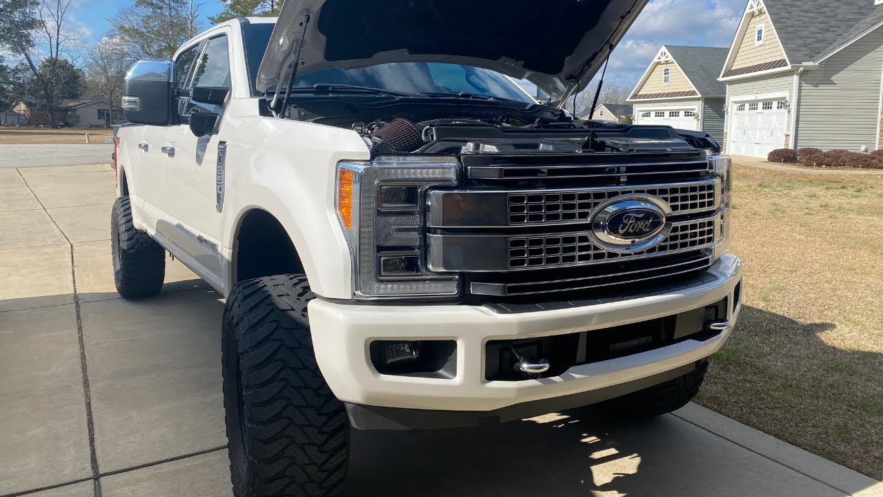 2017-2019 F250/F350/F450 Rear Block Install *Leveling Kit* - YouTube