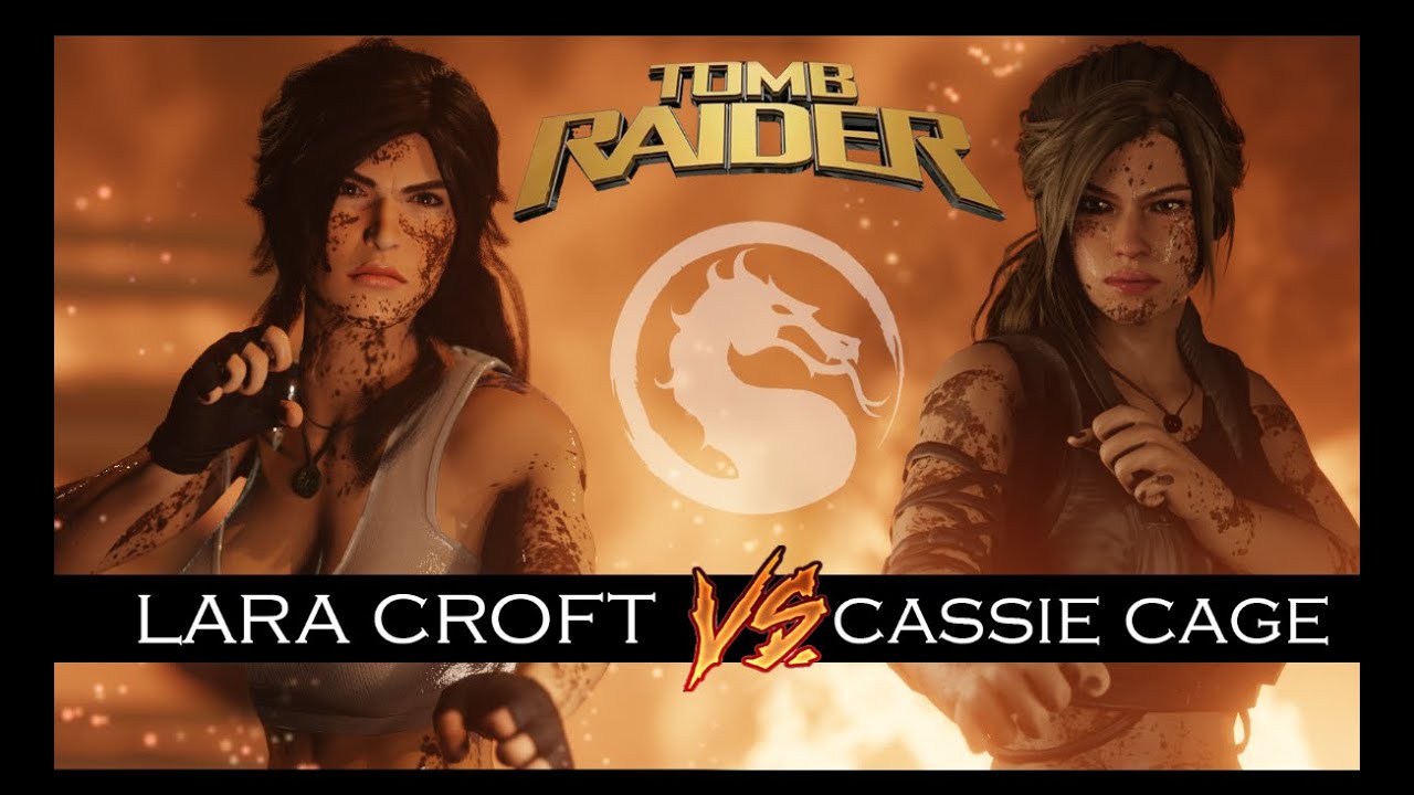LARA CROFT VS CASSIE CAGE: Tomb Raider vs Mortal Kombat [ 3D Animated ...