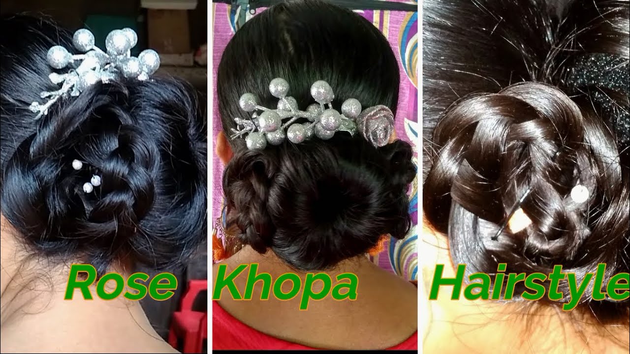Rose Khopa Hair Style - YouTube