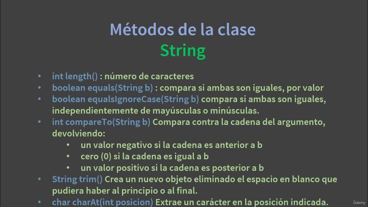 03 - Tipo String Cadenas en JAVA - 001 Introducción a los String - YouTube