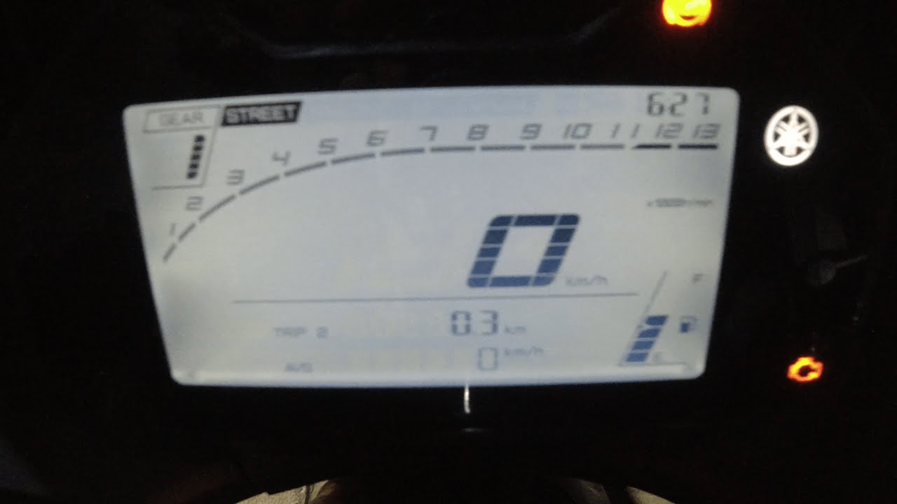 Full Details of R15 V4/M 2021 Meter Instrument console Settings. - YouTube