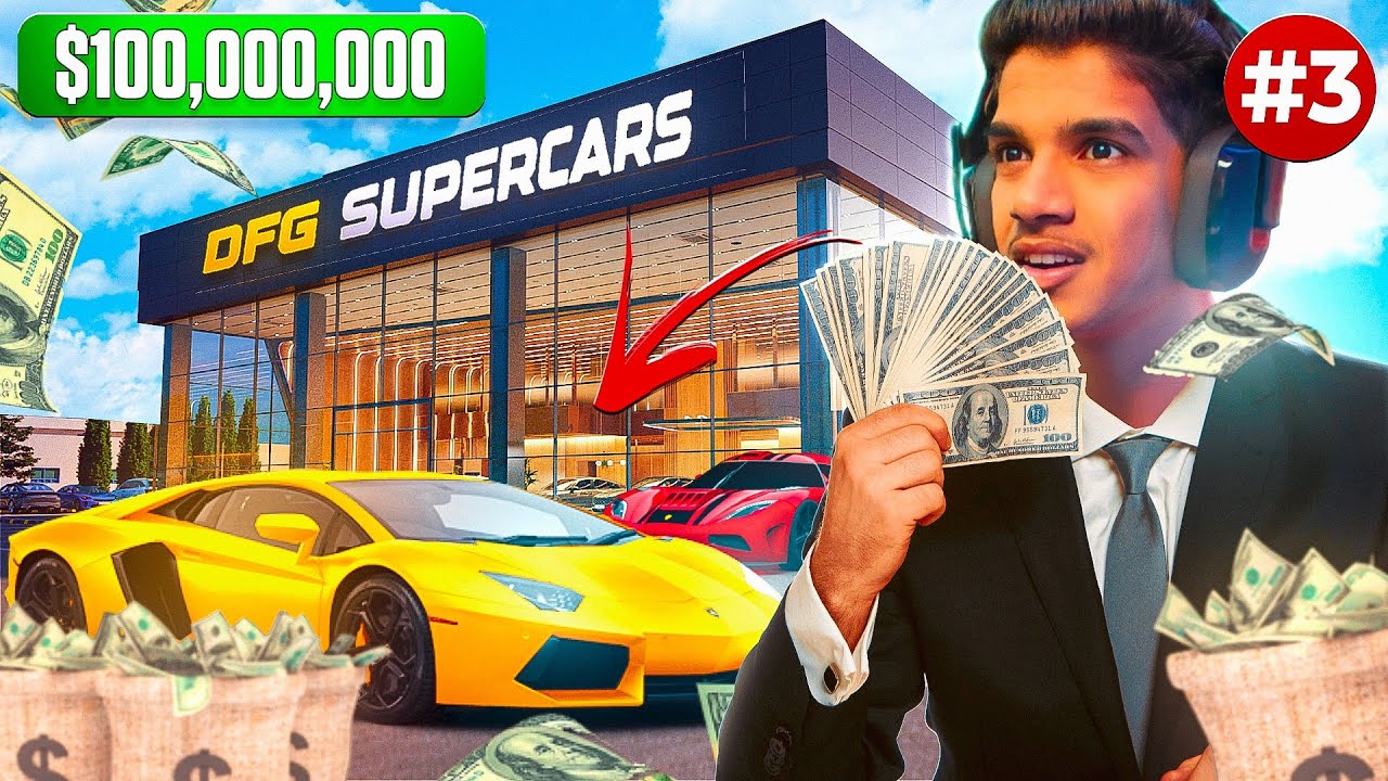 🥵I BECAME THE RICHEST💲💸 BUSINESSMAN🤑| Car For Sale Simulator Telugu ...