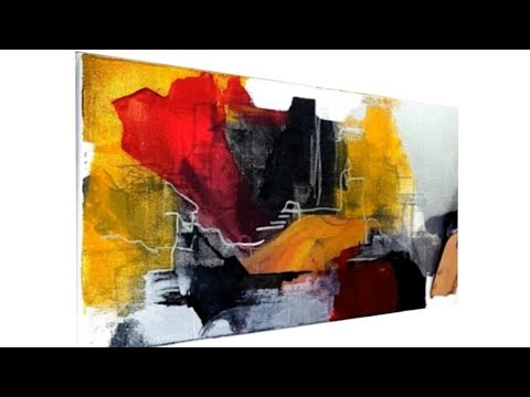 EASY Steps, SIMPLE Tools: Abstract Acrylic PAINTING Techniques for ...