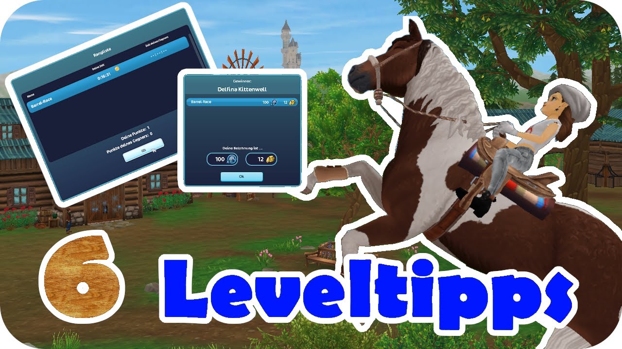 🤔Schnell ausleveln, aber wie?... 6 Tipps zum Leveln 😉🐎 | Star Stable ...