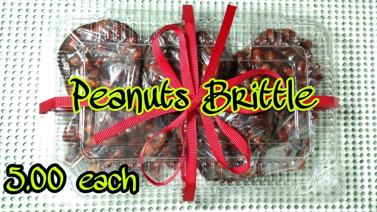 Peanuts Brittle / Pinyato/ Panutsa / Filipino delicacy / Easy recipes ...