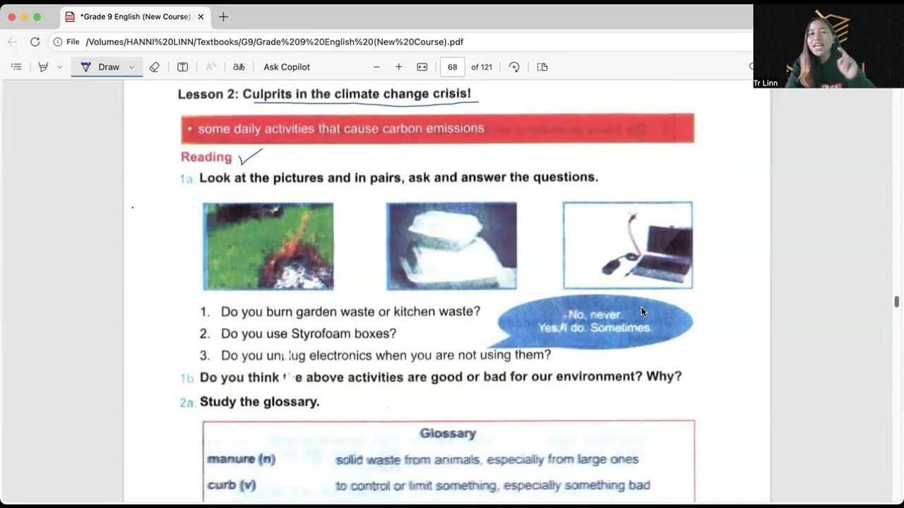 Grade(9) English Unit(7) Lesson(2) Part(1) - YouTube
