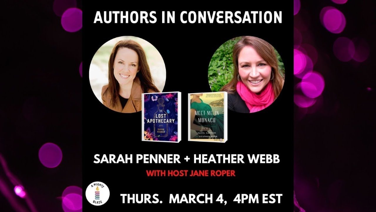 Authors in Conversation: Sarah Penner & Heather Webb - YouTube