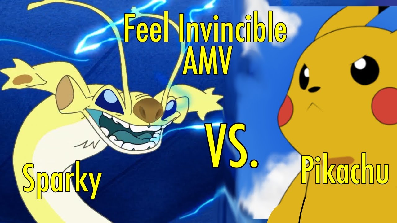 Sparky VS. Pikachu- Feel invisible- Skillet ⚡️⚡️⚡️⚡️⚡️ - YouTube