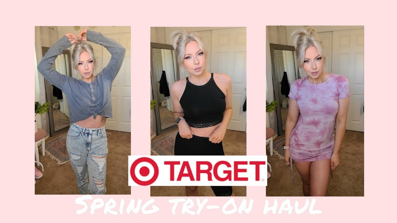 Target try-on haul: Spring 2021 - YouTube