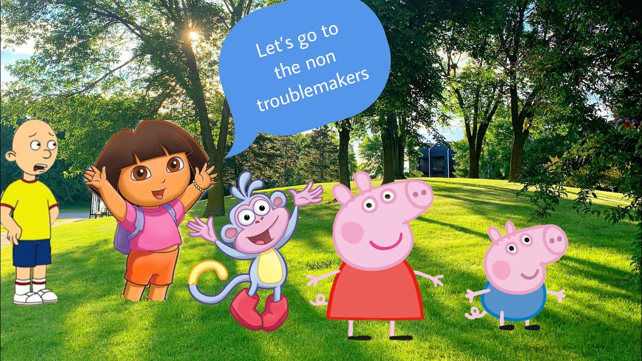 Dora Boots Peppa and George joins the non troublemakers/Ungrounded ...