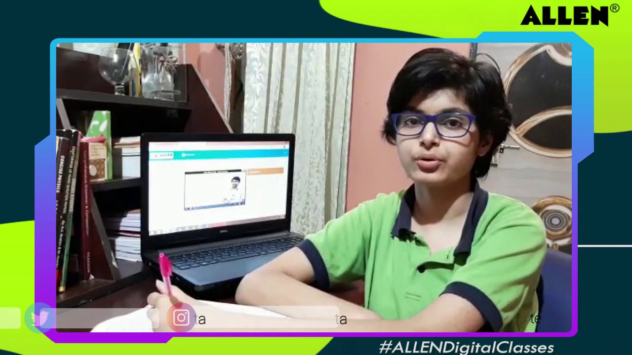 ALLEN PNCF Digital Classes Student's Review | Admission Open | Kota ...