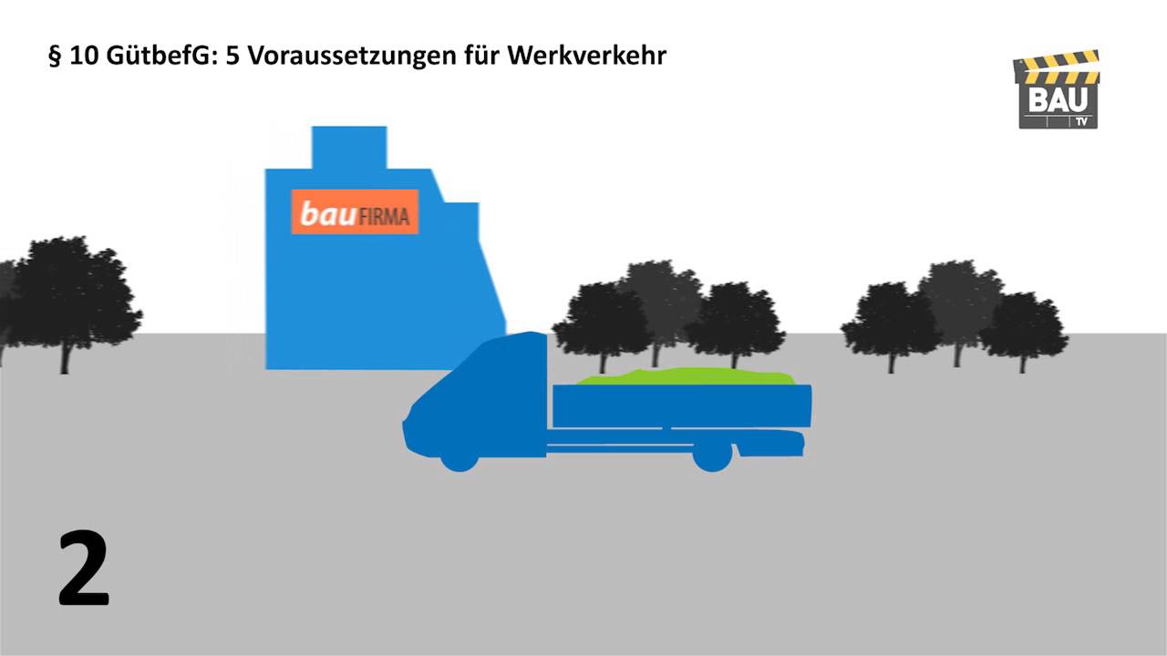 Welcher Gutertransport Ist Vom Guterkraftverkehrsgesetz Ausgenommen