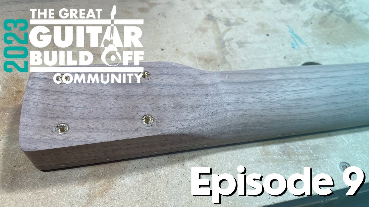 Stratocaster Build Ep 9 : Guitar Neck Threaded Inserts Installation # ...