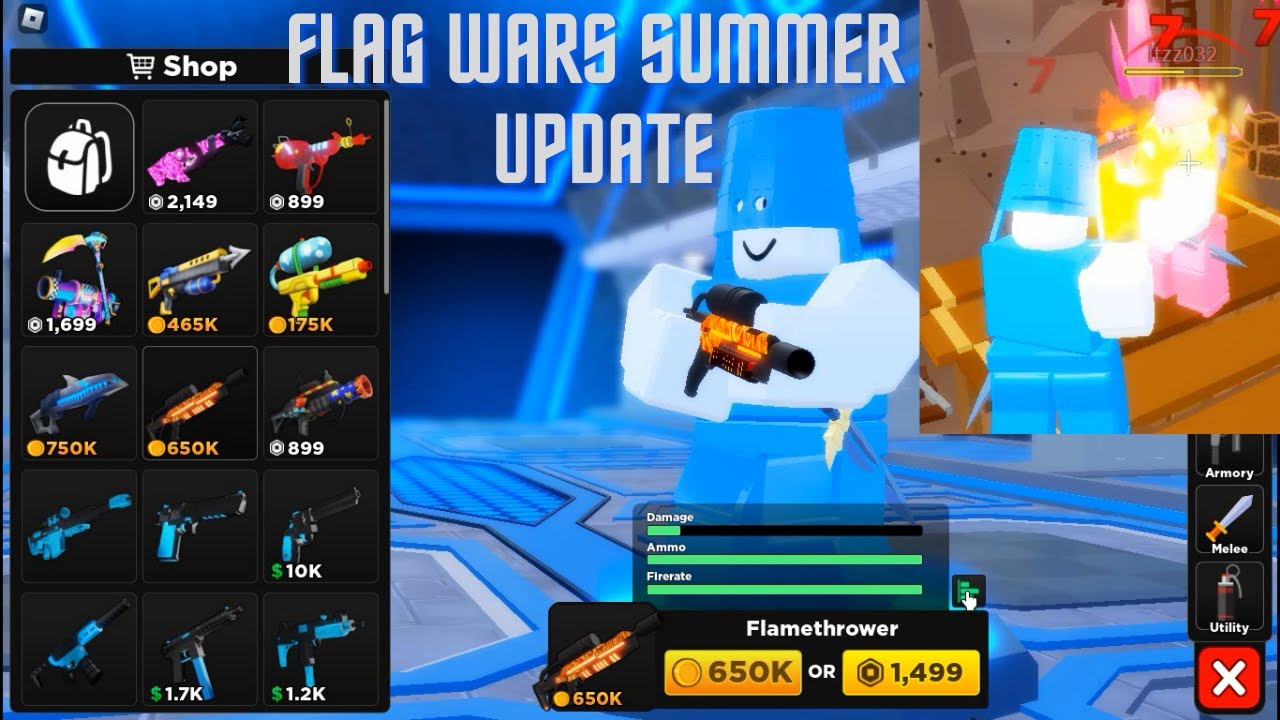 Flag Wars Summer update in Flag Wars Roblox - YouTube