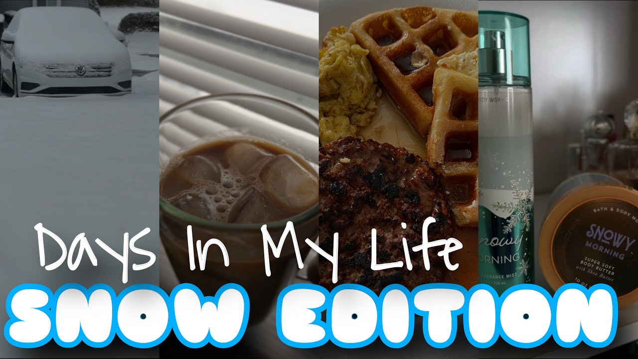 A FEW CHILL DAYS IN MY LIFE: NORTH CAROLINA SNOW DAYS | SNOW DAYS VLOG ...