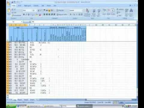 Surpac 03 CSV Table Create 2 - YouTube