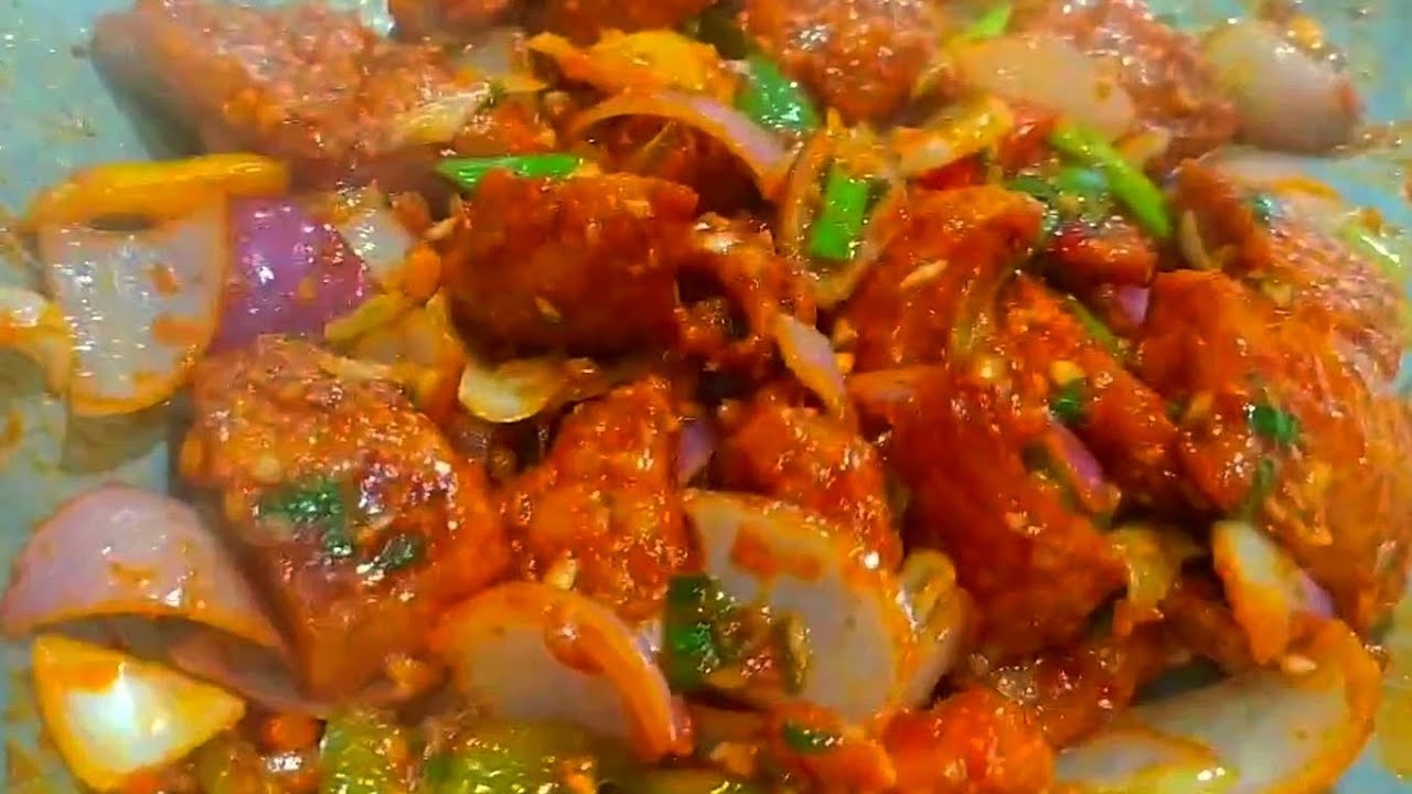 Chinese starter Chilli Soya Chaap Chilli Soya Chaap banane ke tarika ...