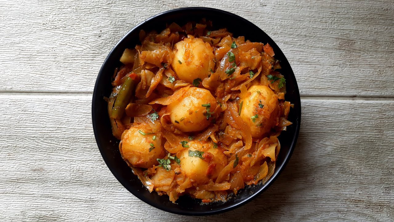 Cabbage dum aloo recipe | patta gobi dum aloo - YouTube