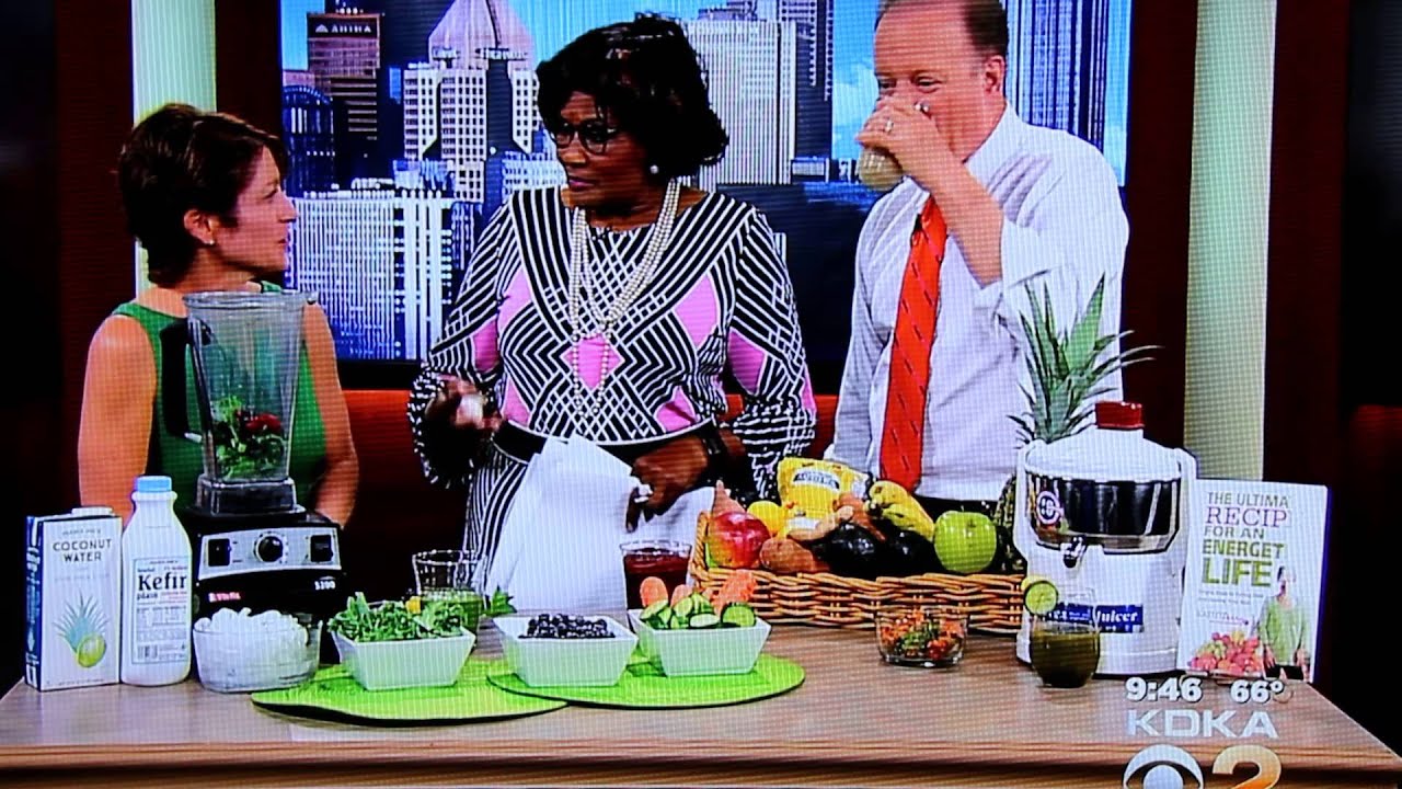 Kathy Parry Smoothie Recipes CBS KDKA Pittsburgh Today Live - YouTube