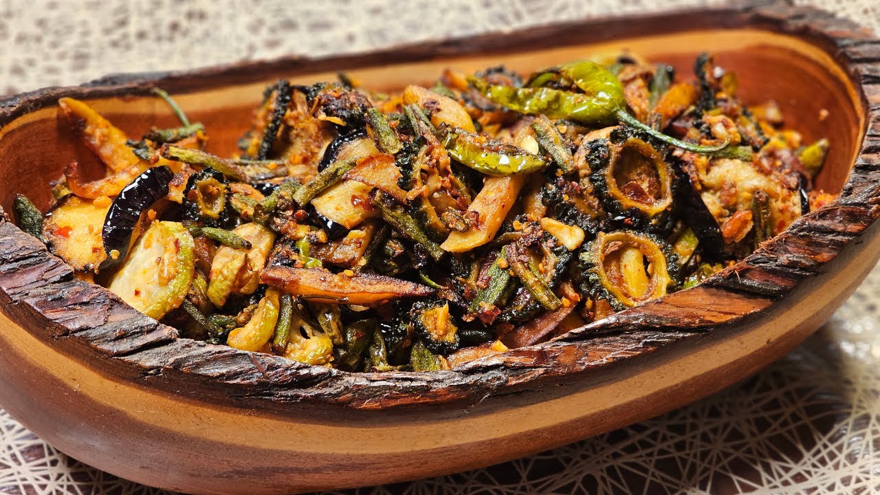 Mix Vegetable Recipe | Mix Veg Bhuna Dhaba Style | Mix Vegetable By ...