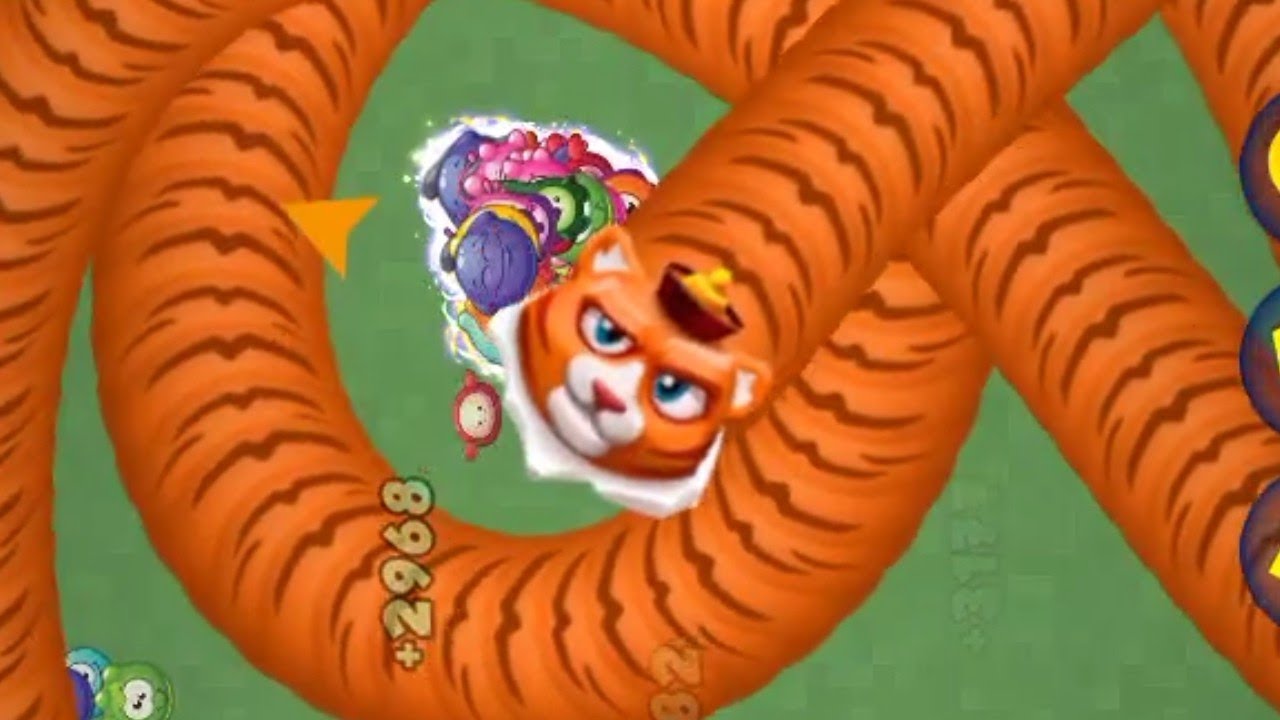 Worms Zone Big Tiger | Worms Zoneio Killer Tiger #wormszoneio # ...