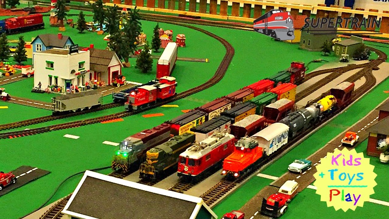 SUPER TRAIN Calgary | Canada's Biggest Train Show Live Feed | Playing ...